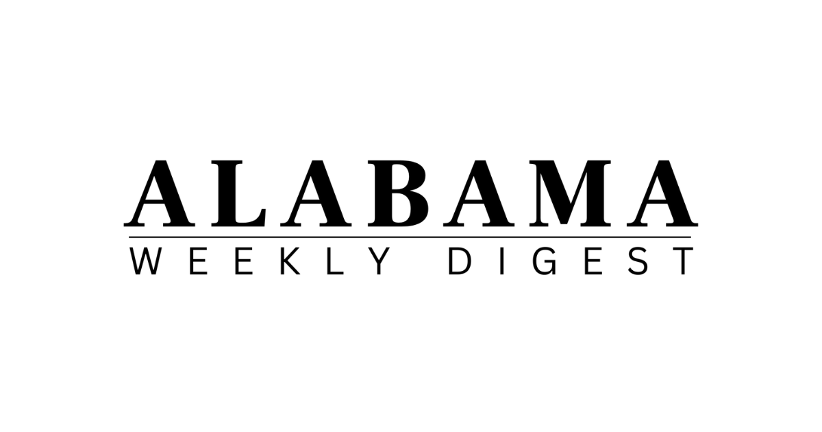 Alabama Weekly Digest